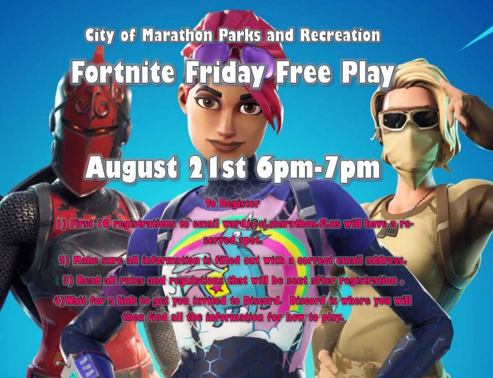 Fortnite Friday | Marathon, Florida